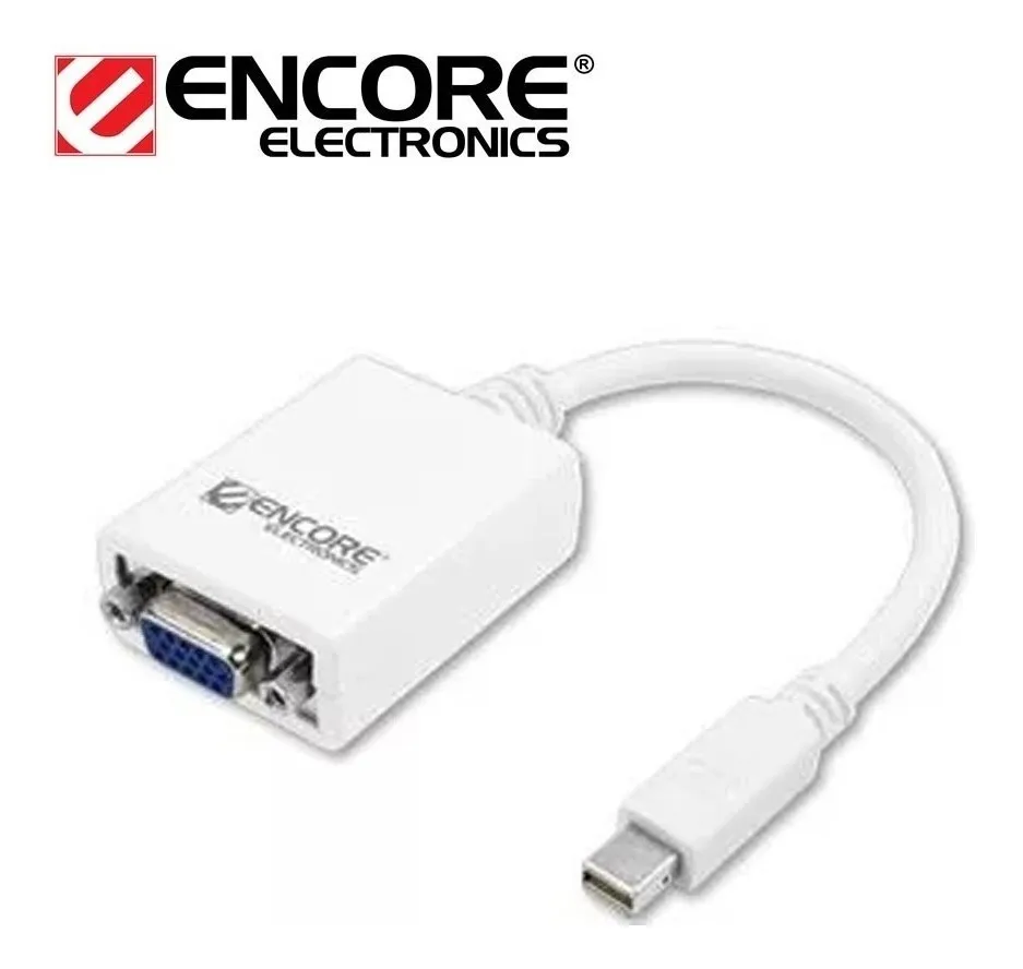 Adaptador Encore Enca-mdv Mini Display Port A Vga Mac Y Pc | Technik